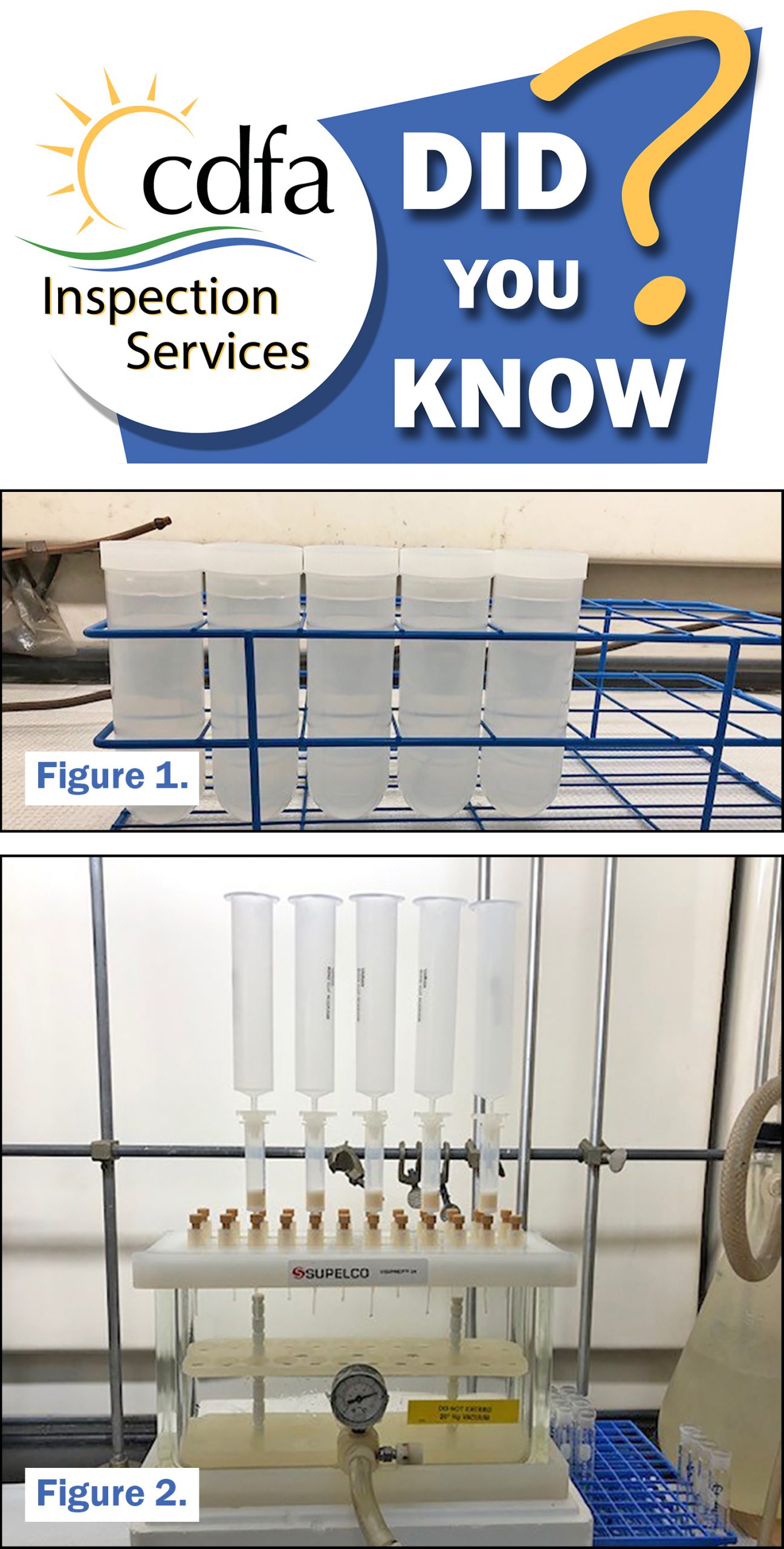 Did you know CDFA’s Environmental Safety Laboratory developed a faster ...